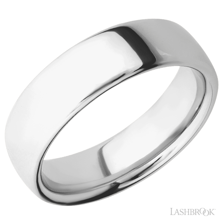 7 mm wide Ultra Comfort (our most comfortable profile) 14K White Gold ...